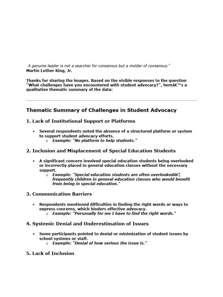 Qualitative Themes - Eml | PDF