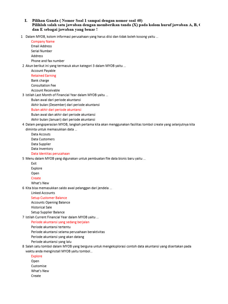 Latihan Kompak Us | PDF