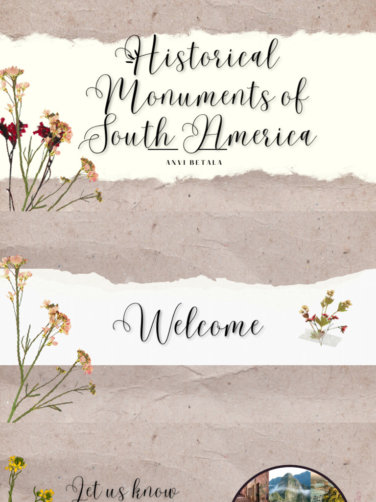 Iconic Landmarks of South America | PDF | Earth Sciences