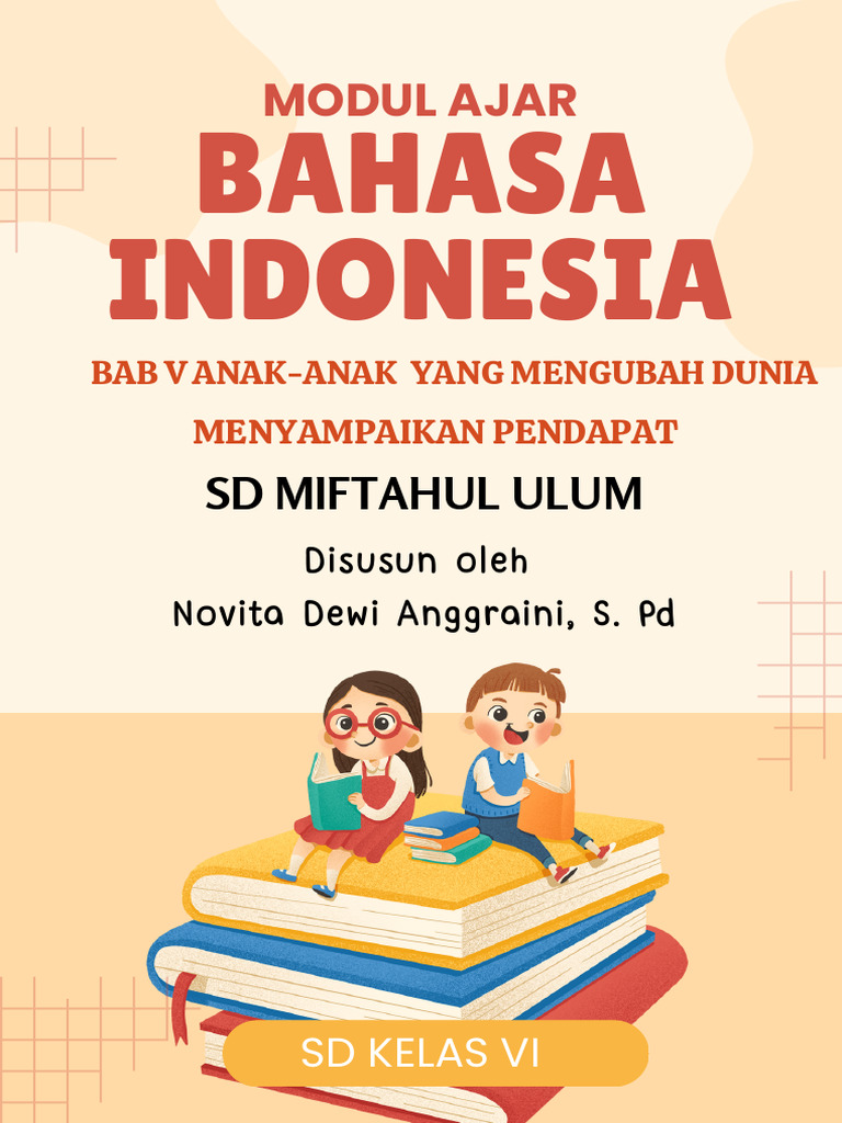 Modul Ajar Bhs. Indonesia Menyampaikan Pendapat | PDF