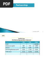 Partnership Financial Statements | PDF | Income Statement | Interest