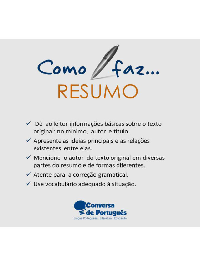 Criando Meu Resumo | PDF