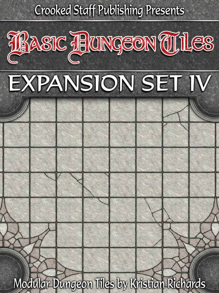 Basic Dungeon Tiles Expansion Set 4 | PDF