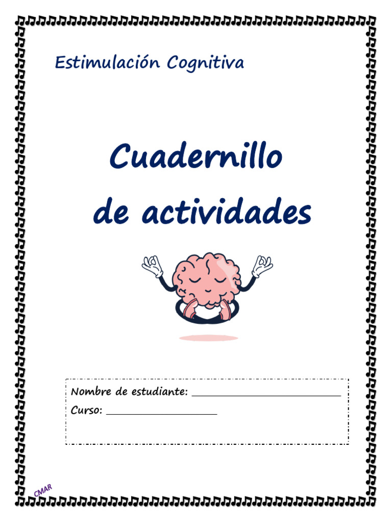 CUADERNILLO Estimulación Cognitiva | PDF