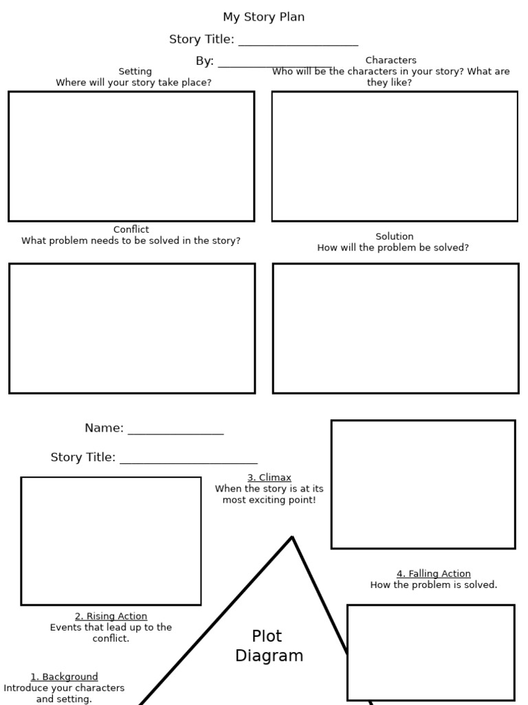 Story Planning Pages | PDF