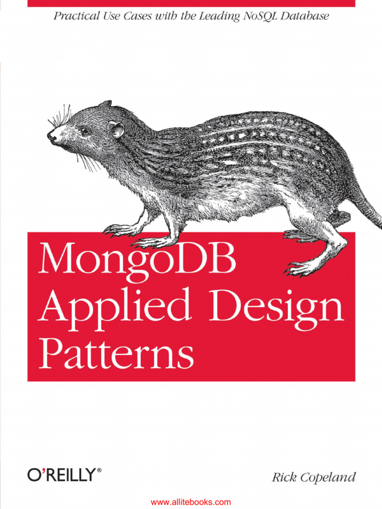 Mongodb Applied Design Patterns Spanish Pdf Mongo Db Bases De Datos