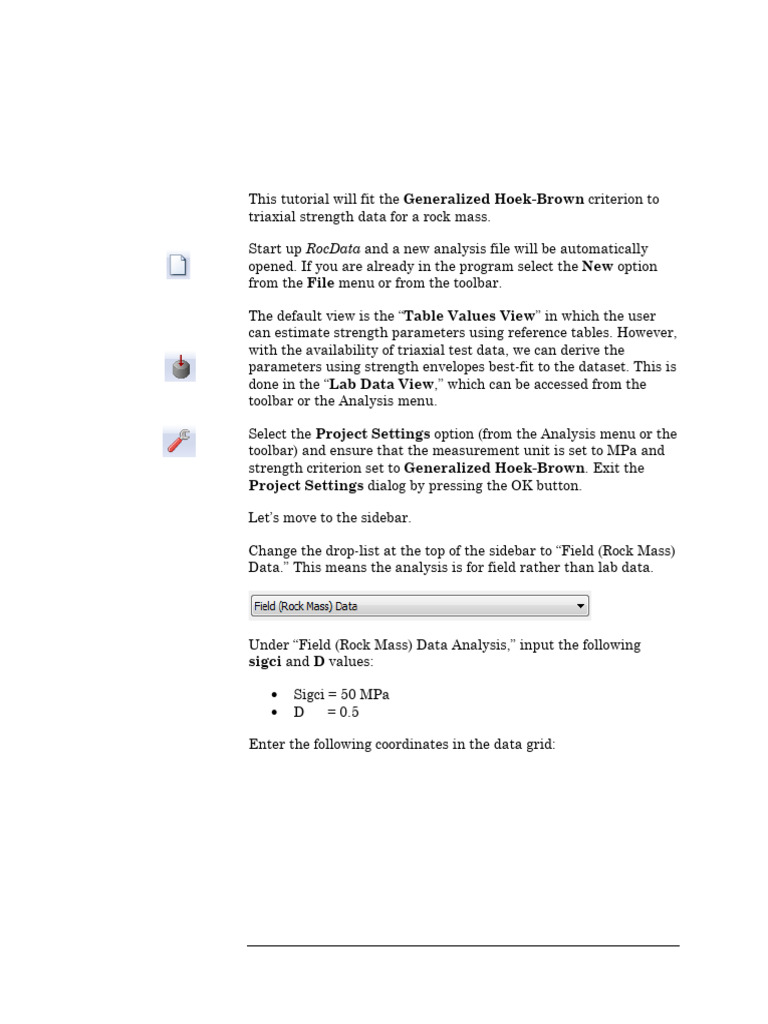 Tutorial 04 Triaxial Field Data | PDF