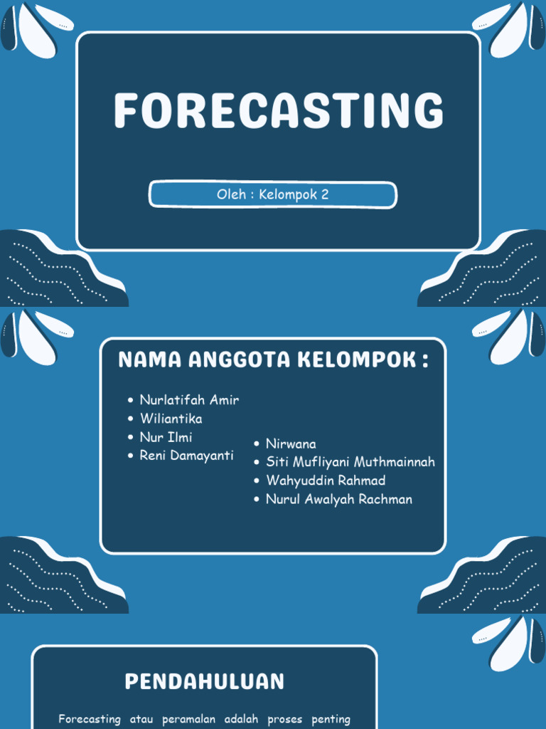 Pentingnya Forecasting dalam Bisnis | PDF