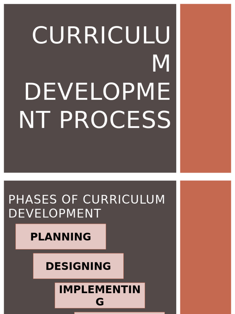 Curriculum Development Process | PDF | Curriculum | Human Communication