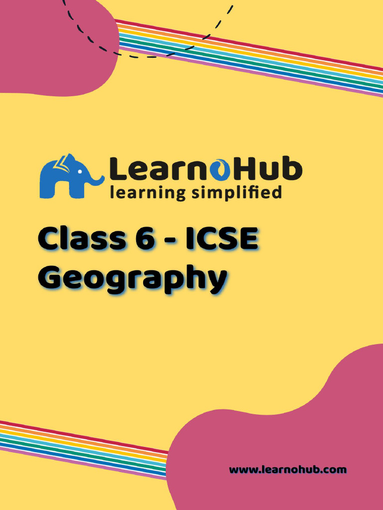 Notes - ICSE - SST (Geography) 6 - Maps and Diagrams | PDF | Map | River