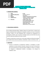 Esquema para El Proyecto de EUREKA | PDF | Science