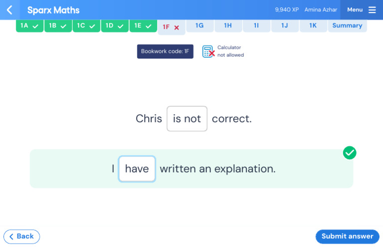 Sparx Maths Calculator Overview | PDF
