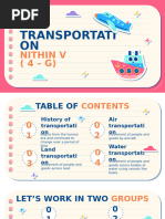 Components of Transportation System | PDF | Transport | Service Industries