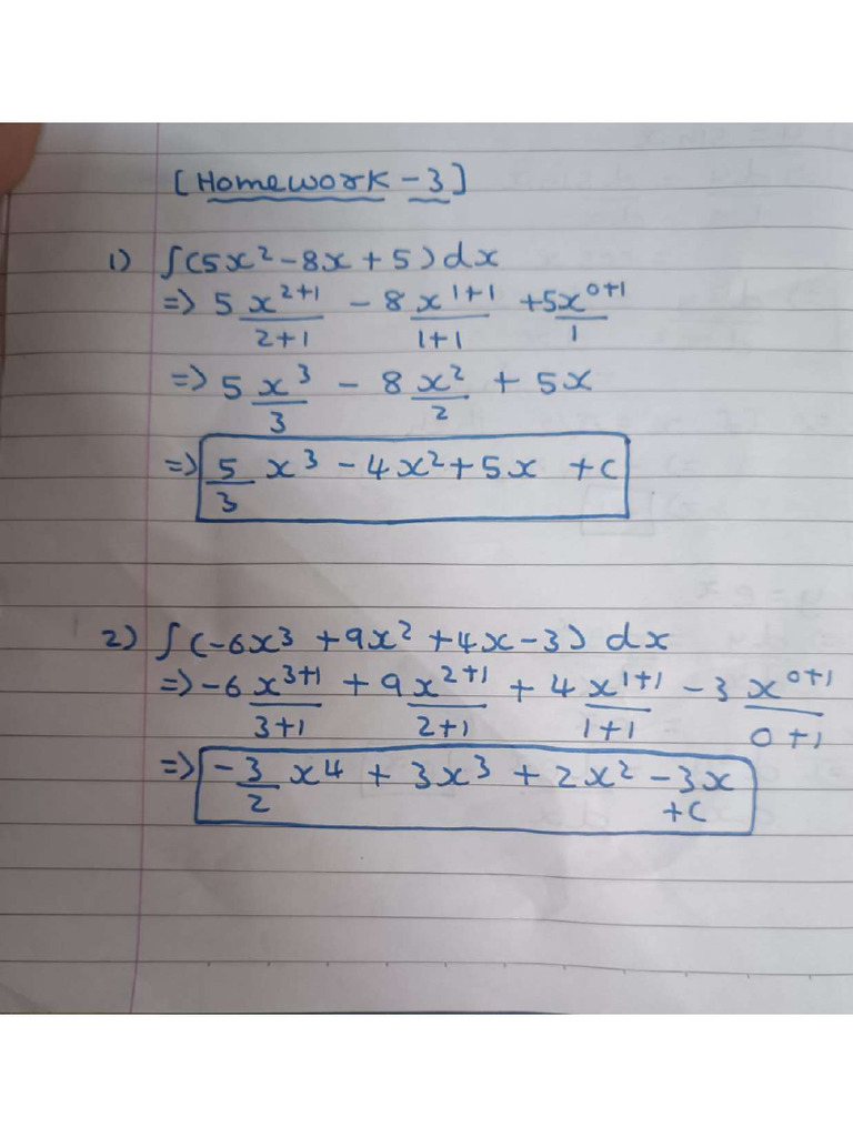 Integration Problems | PDF