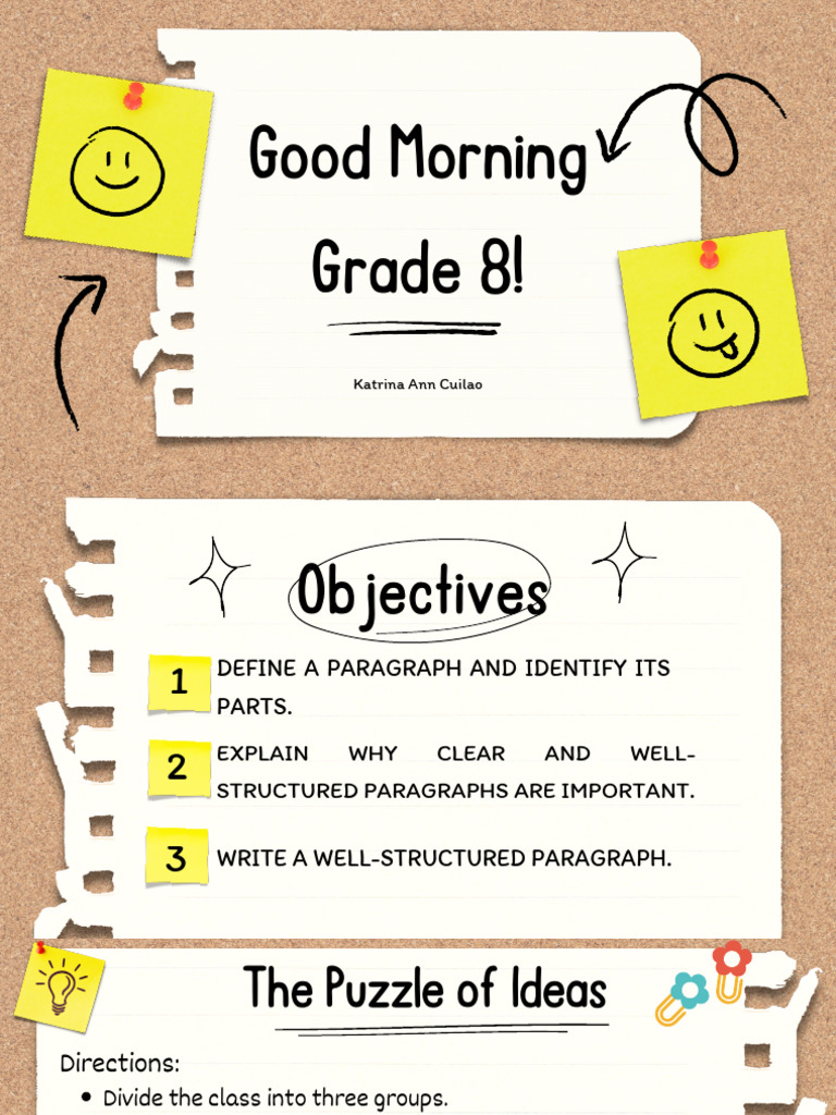 Composing of An Effective Paragraph | PDF | Paragraph | Communication