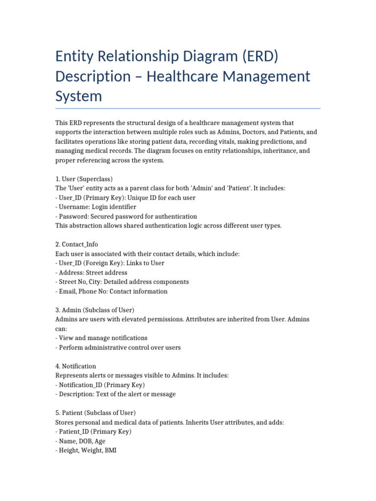 Proper_Full_ERD_Description | PDF | Inheritance (Object Oriented Programming) | User (Computing)