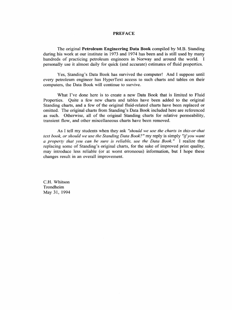 Petroleum Engineering Fluid Properties - Data Book 2 | PDF