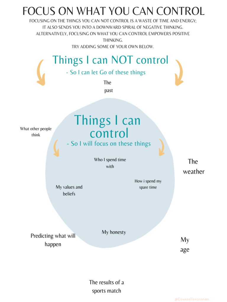 Things You Can Control | PDF