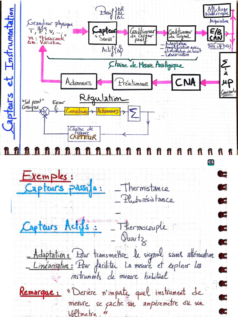 Cours Capteurs | PDF