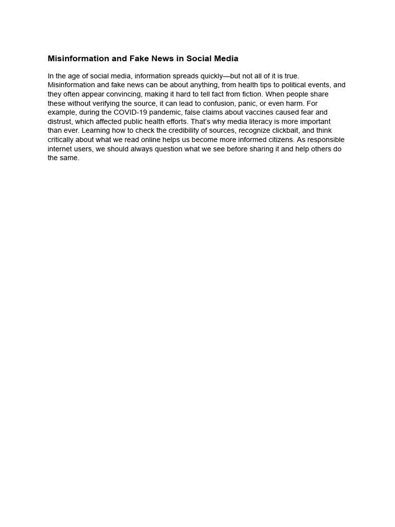 Combatting Misinformation on Social Media | PDF