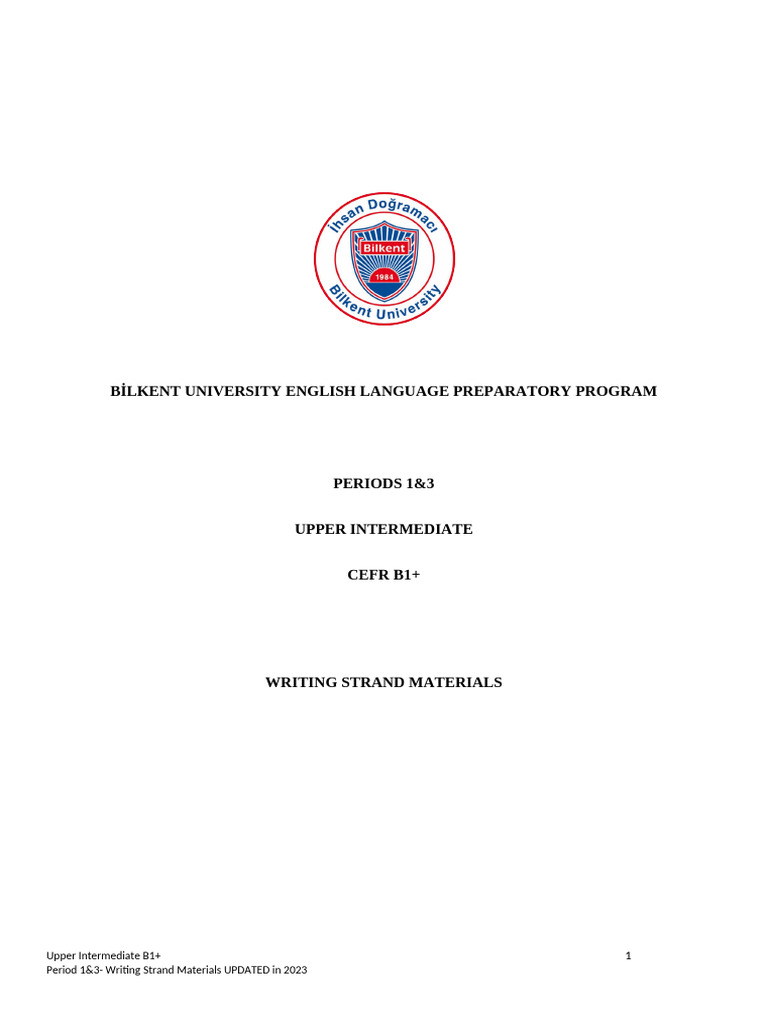 Upper Intermediate P13 Writing Booklet | PDF | Cost Of Living ...
