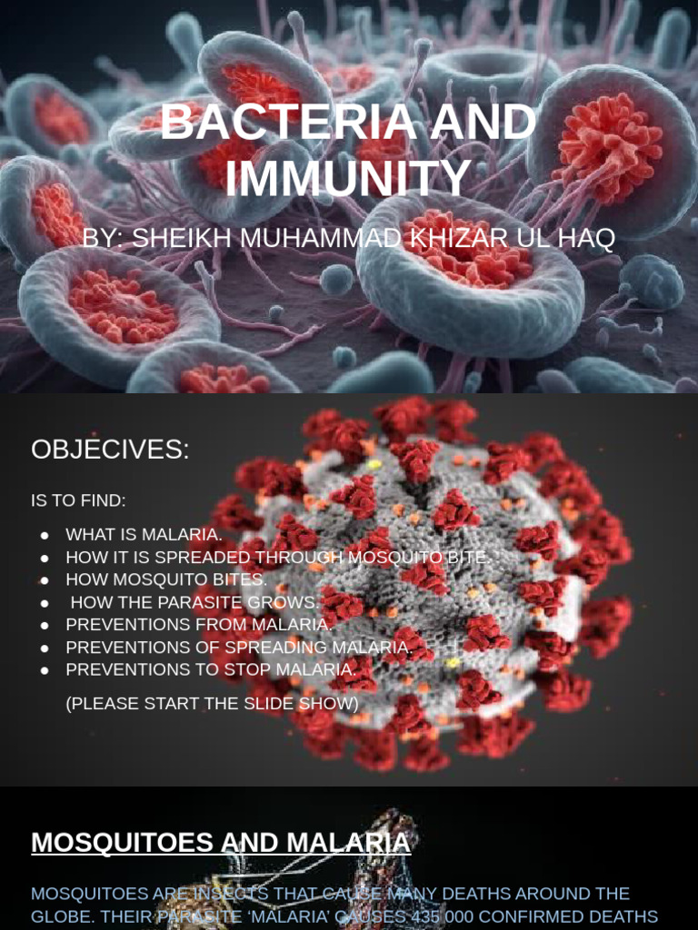 Immunity and Diseases | PDF | Malaria | Mosquito