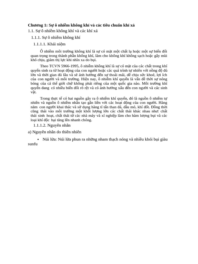 Kiem Soat Khi Thai - de Cuong TLHT | PDF