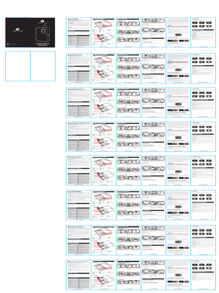 Centaurus B80 AIO POD MOD USER MANUAL | PDF | Battery Charger | Electricity