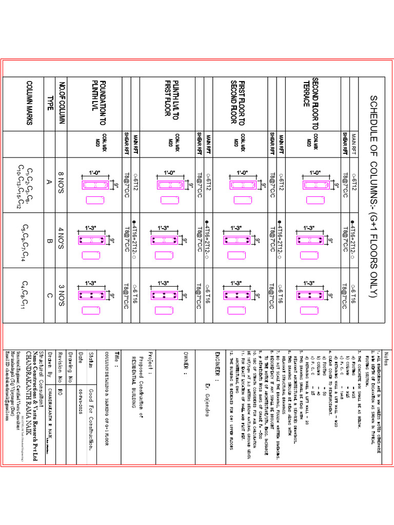 Column Marking 01 | PDF