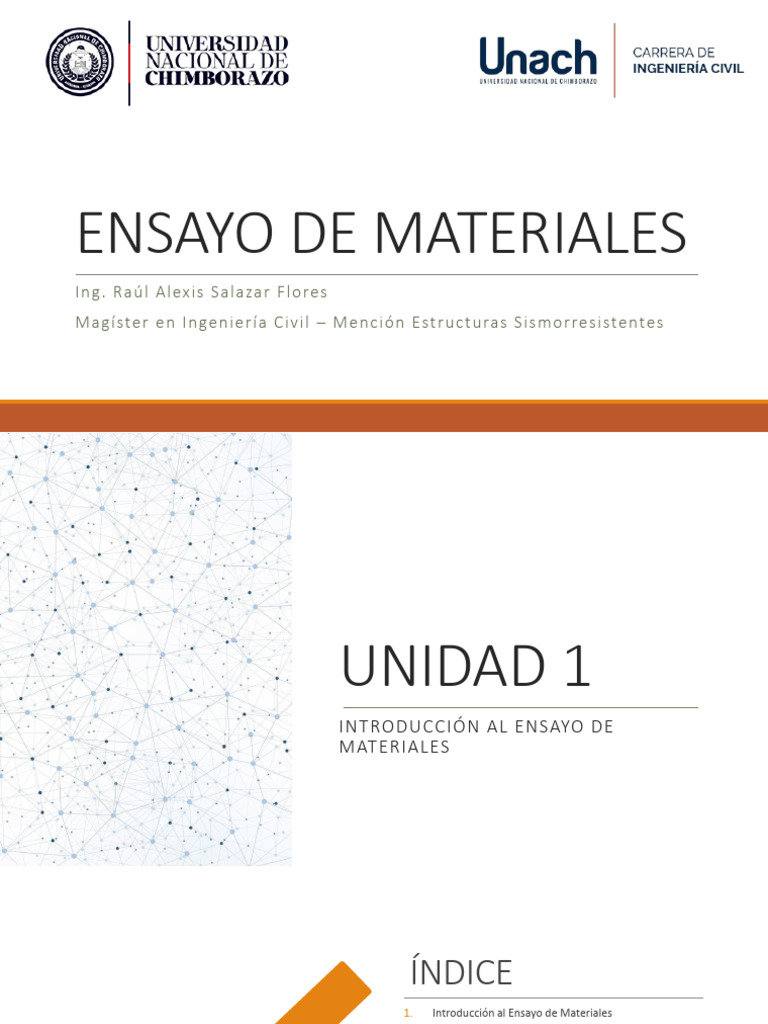 Ensayo de Materiales - U1 | PDF | Fluencia (deformación) | Deformación (ingeniería)