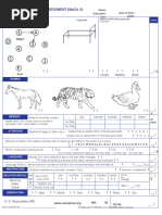 Short Blessed Test | PDF | Dementia | Alzheimer's Disease