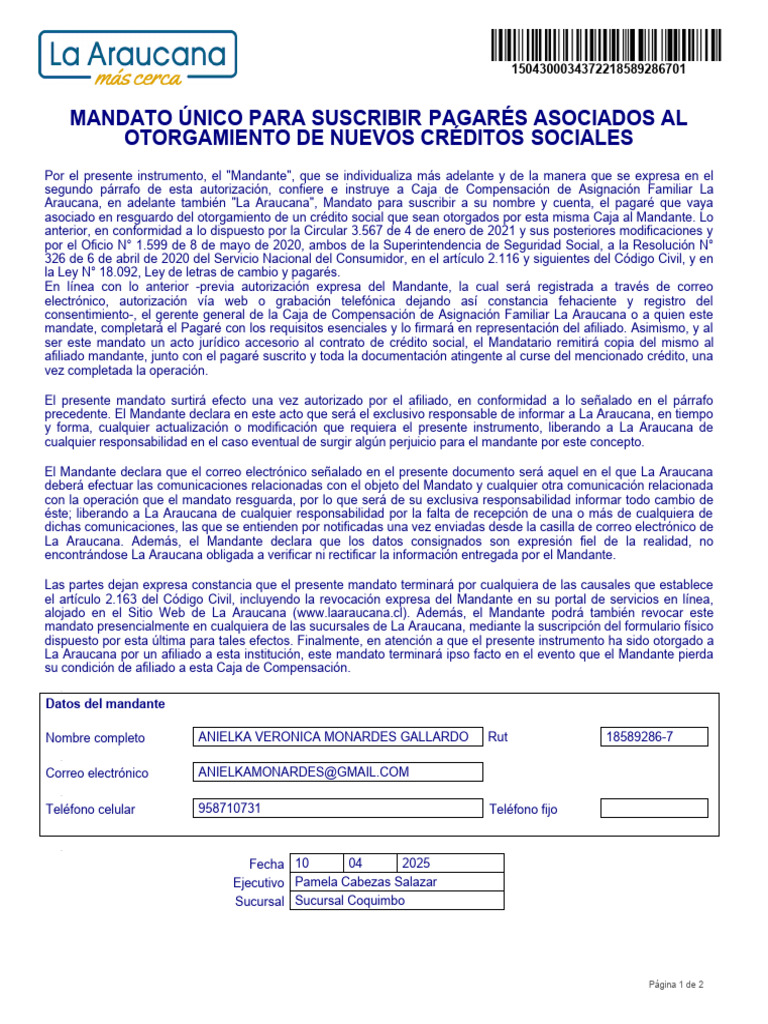 Documento Venta 53120785 185892867 | PDF | Crédito | Finanzas y dinero