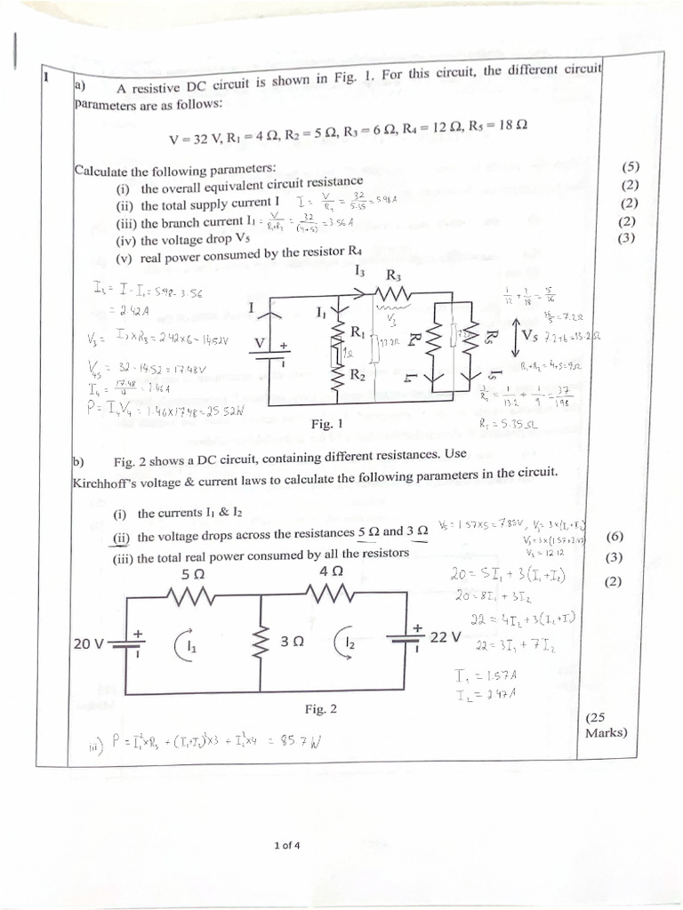 Electrical Paper 2 | PDF