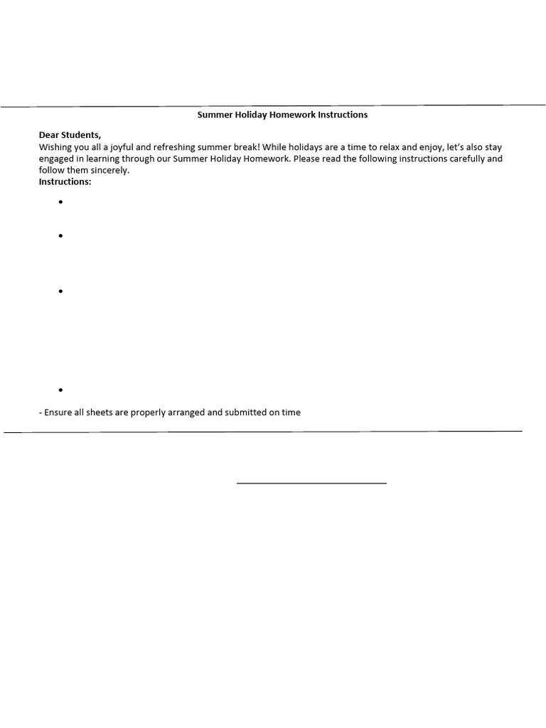 Grade 7TH To 8TH Homework | PDF