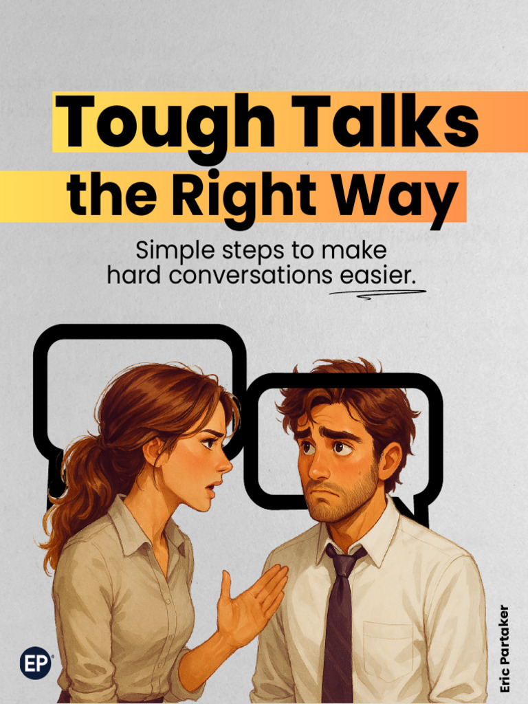 Tough Talks the Right Way | PDF