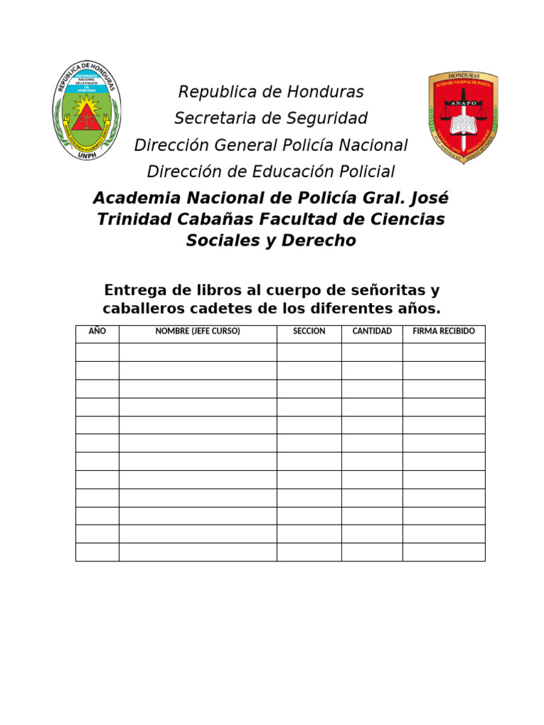 Entrega Libros | PDF