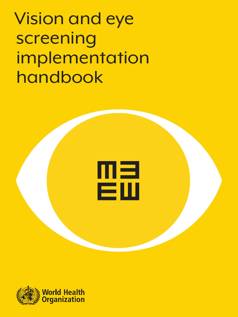 Vision and Eye Screening Implementation Handbook | PDF | Myopia | Infants