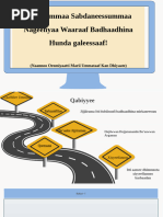 Xalayaa Adda Addaa | PDF