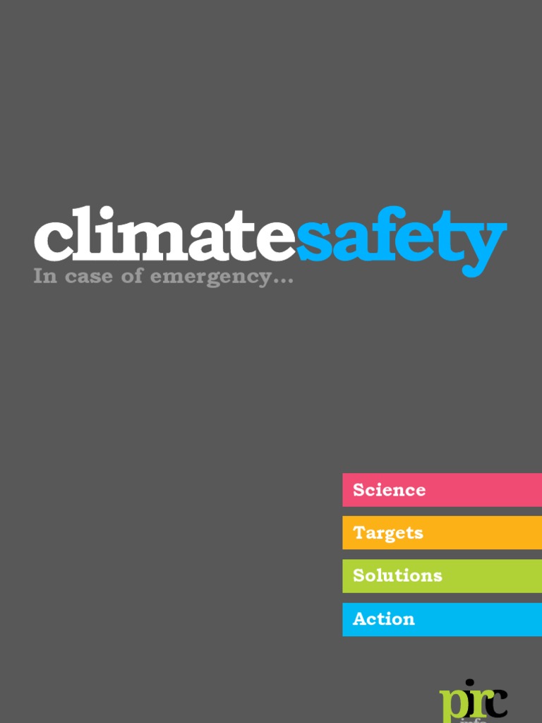 In Case of Emergency... : Science Targets Solutions Action | PDF