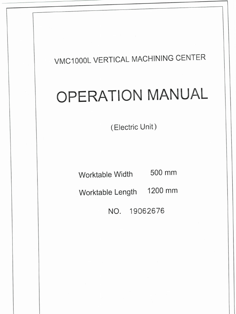 Manual CNC | PDF