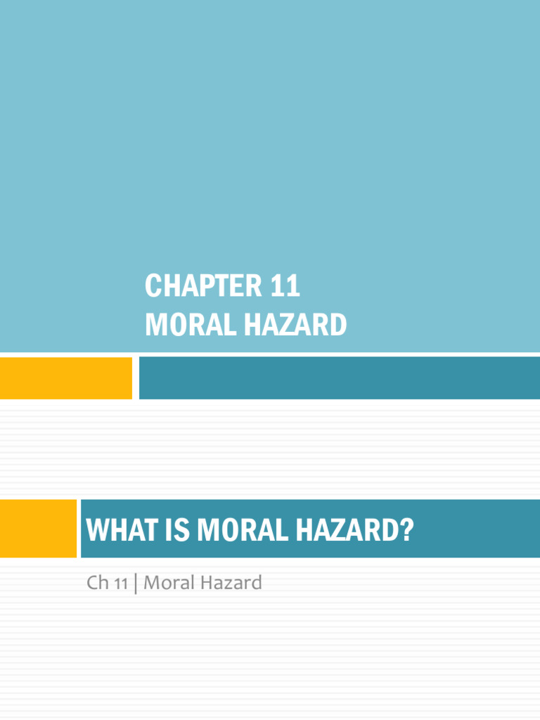 Week 2 Lecture 2.3 Chapter11 v2 | PDF | Moral Hazard | Price Elasticity Of Demand