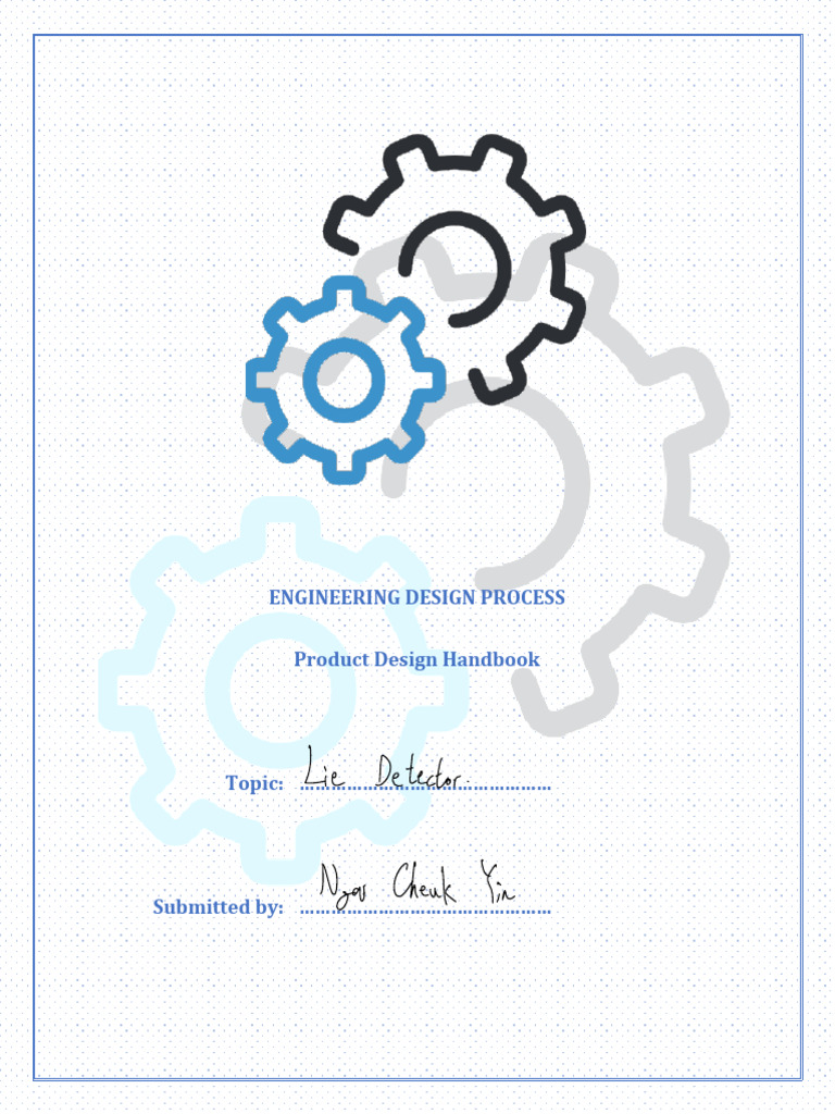 Activity Sheet 01 Product Design Handbook (Engineering Design Process) | PDF