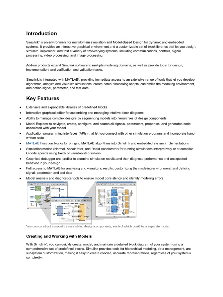 Simulink Intro | PDF | Art | Technology & Engineering