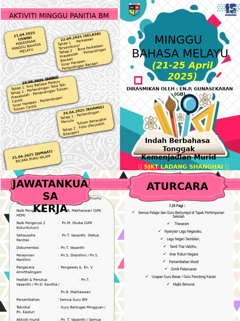 Buku Program Minggu Bahasa 2025 | PDF