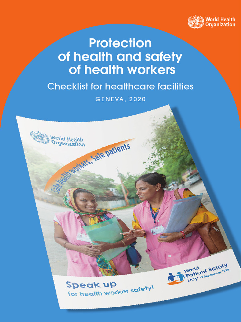 Protection of Health and Safety of Health Workers Checklist For ...