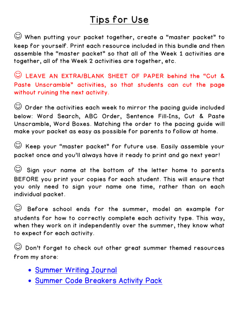 Tips For Use | PDF
