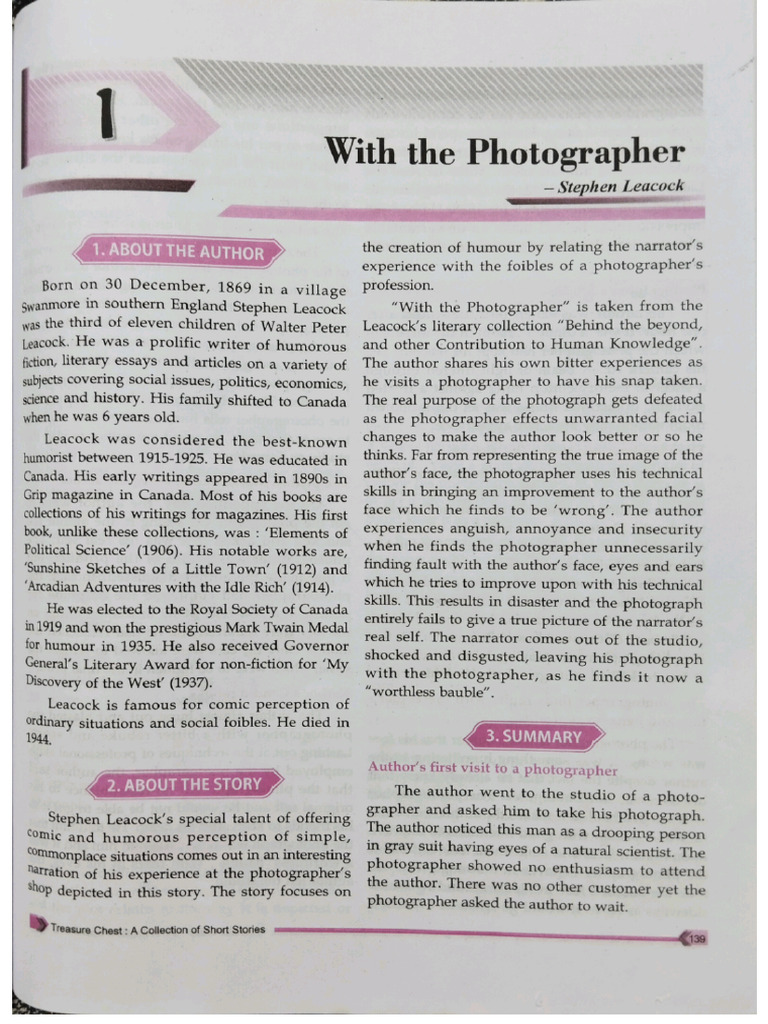 With the Photographer notes | PDF