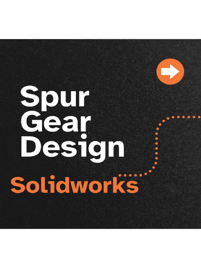 Spur Design in Solidworks Using Equation | PDF
