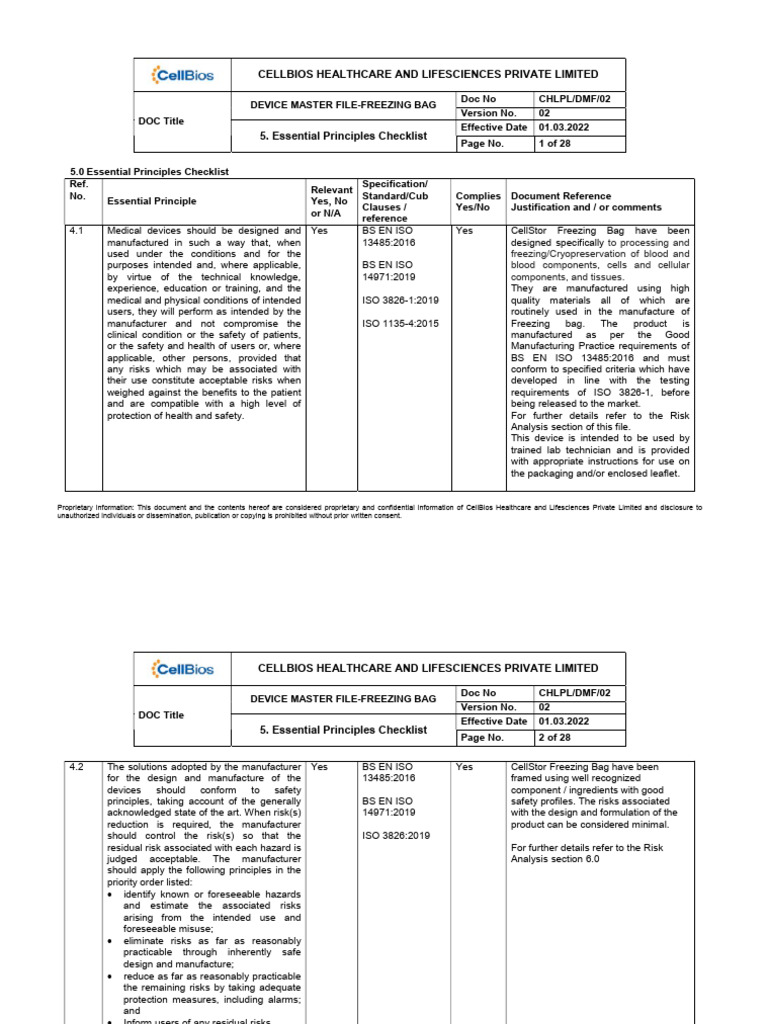 5 2 5 DMF-FB Part-5 Essential Priniciples and Checklist-CellBios | PDF ...