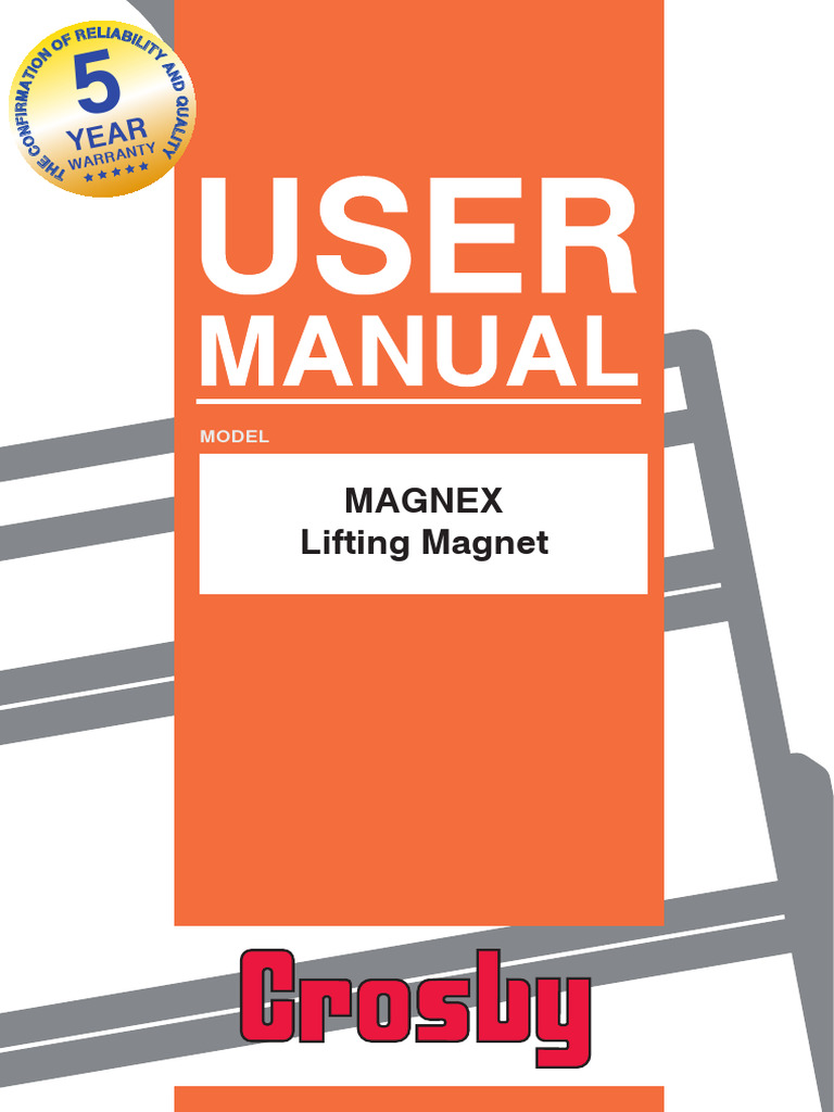 Manual MAGNEX Final.v1 | PDF | Magnet | Steel